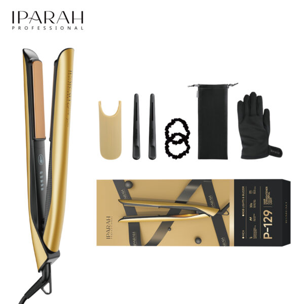 IPARAH P-129 Professional MCH Electric 300℉-470℉ Hair Straightener Flat ...
